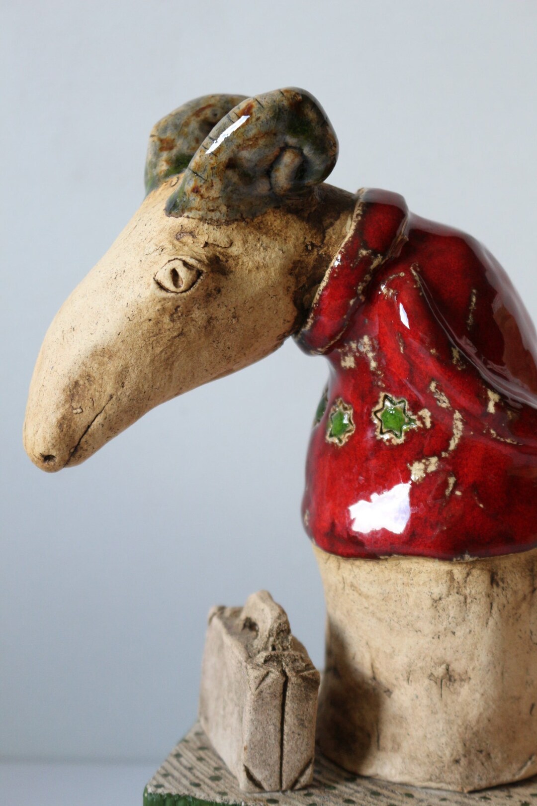 Ram With a Suitcase Ceramics Created With Love in the Barba Pacula ...