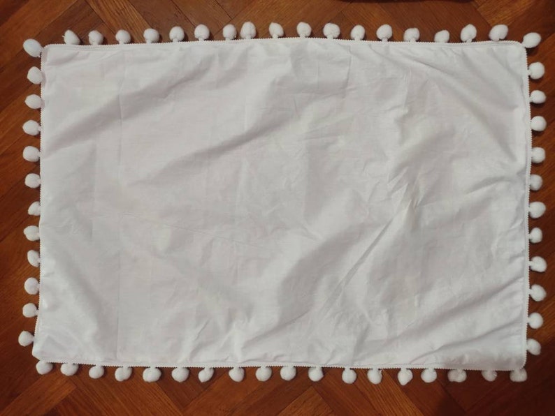 Home Decorative Square/rectangular Cotton White Colour With - Etsy