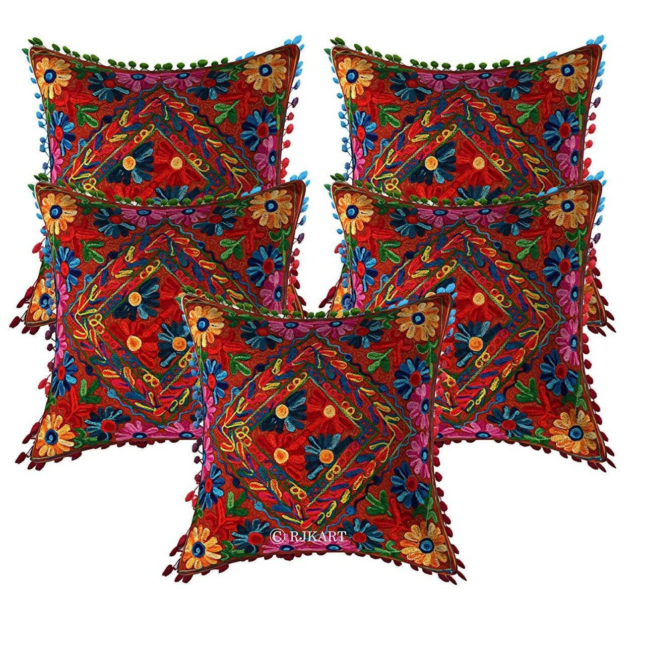 Indian Hand Embroidered 100%Organic Cotton Canvas Made Suzani | Etsy