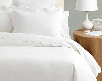 Scallop Duvet Set - Etsy