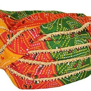 Indian Chunari Printed Hand Made Men S Safa Turban Jaipuri Craft Men's ...