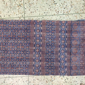 Ethnic Traditional Ajarak Design Hand Block Printed With - Etsy