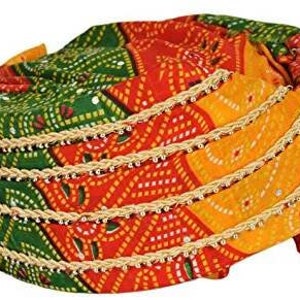 Indian Chunari Printed Hand Made Men S Safa Turban Jaipuri Craft Men's ...