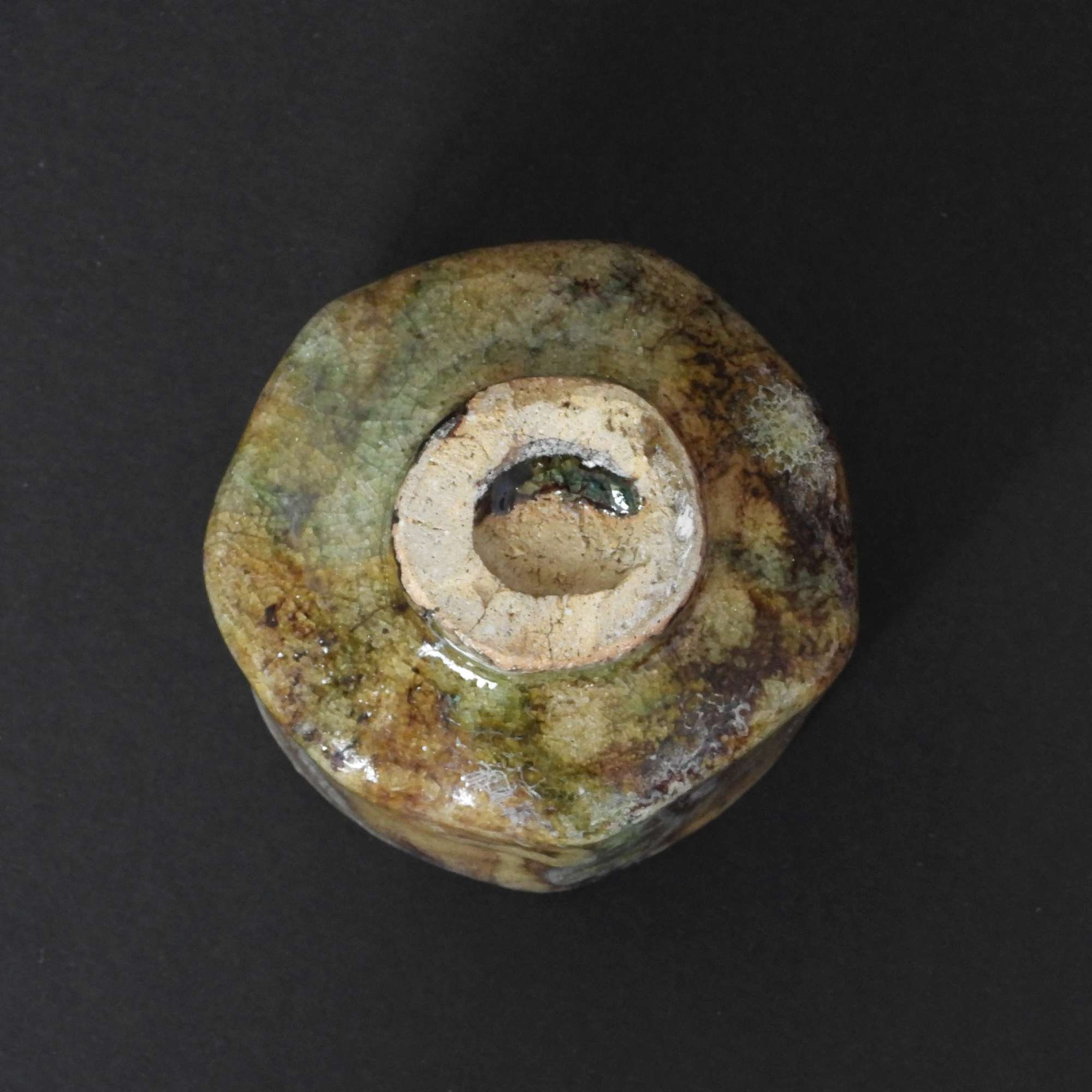 Raku Pottery Chawan in the Colors of Amber. Hand-painted With - Etsy