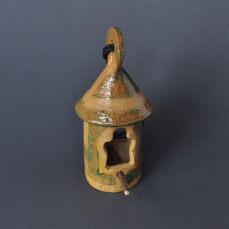 Handmade Raku Ceramic Bird Feeder – Gothic Garden Decor - Etsy