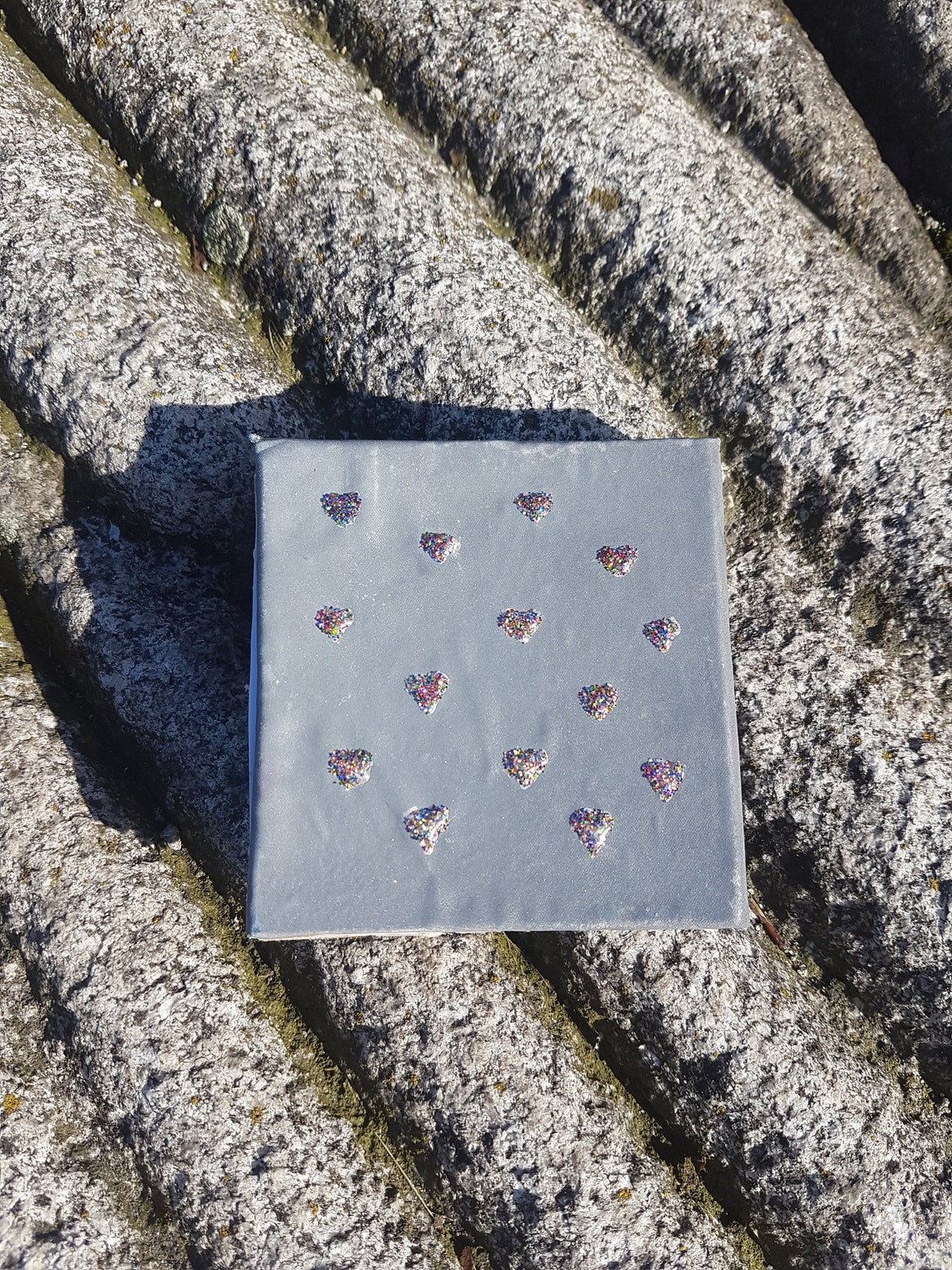 Reflective Notebook With Smiling Heart | Etsy