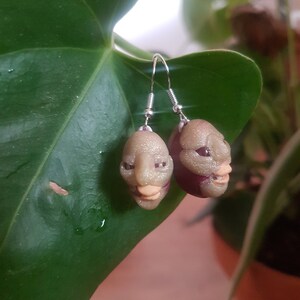 Disturbing Doll Heads Earrings ,ugly and Cute - Etsy