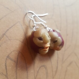 Disturbing Doll Heads Earrings ,ugly and Cute - Etsy
