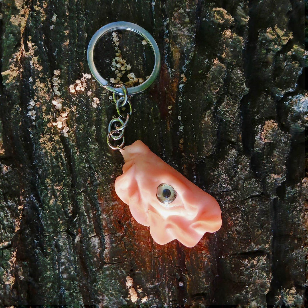 A Unique Pierogi Keychain With an Eye PIEROCZEK, Strange and Charming ...