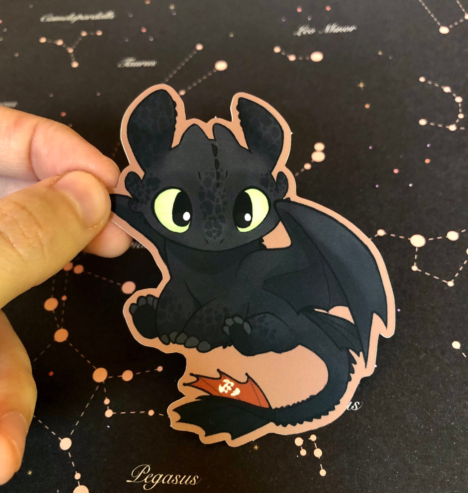 Little Toothless Dragon Sticker - Etsy