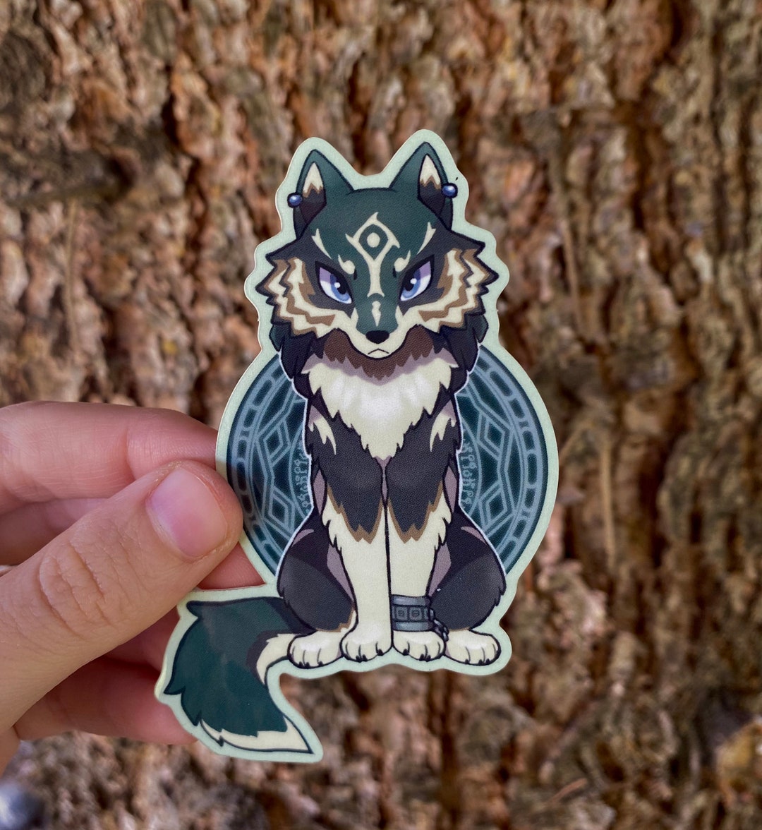 Twilight Princess Wolf Sticker - Etsy