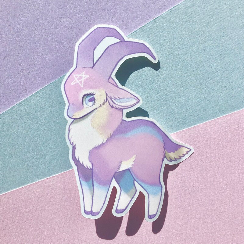 Cute Goat Stickers - Etsy