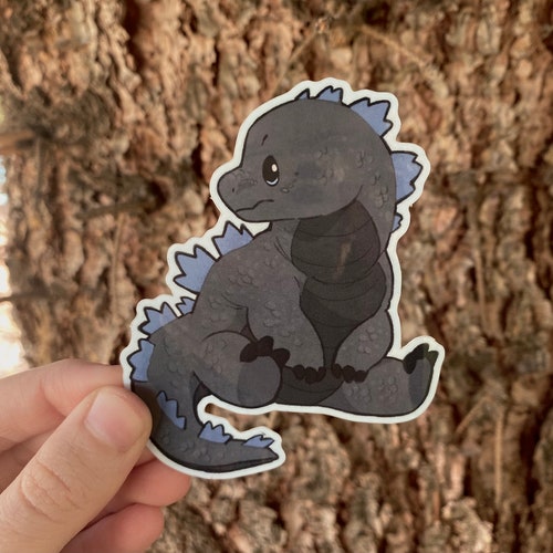 Godzilla Vinyl Sticker Trilogy. Zilla Rodan Mothra | Etsy
