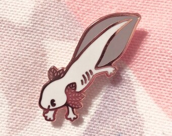 Pink Axolotl Pin Axolotl Pin Enamel Pins Enamel Pin - Etsy