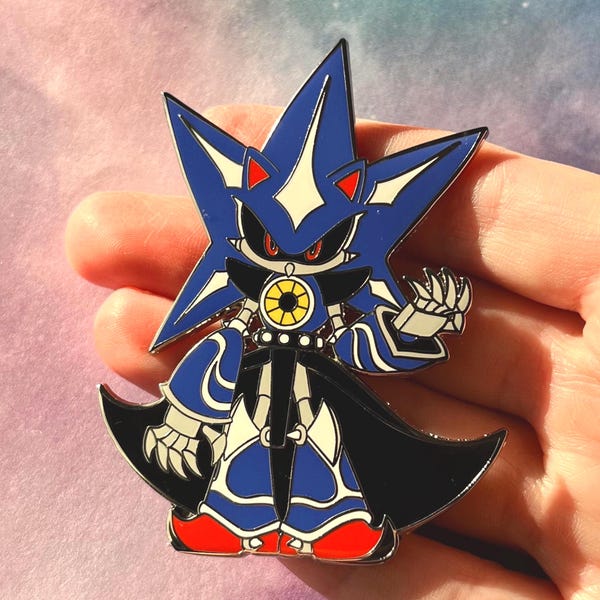 Neo Metal Sonic Plush - Etsy