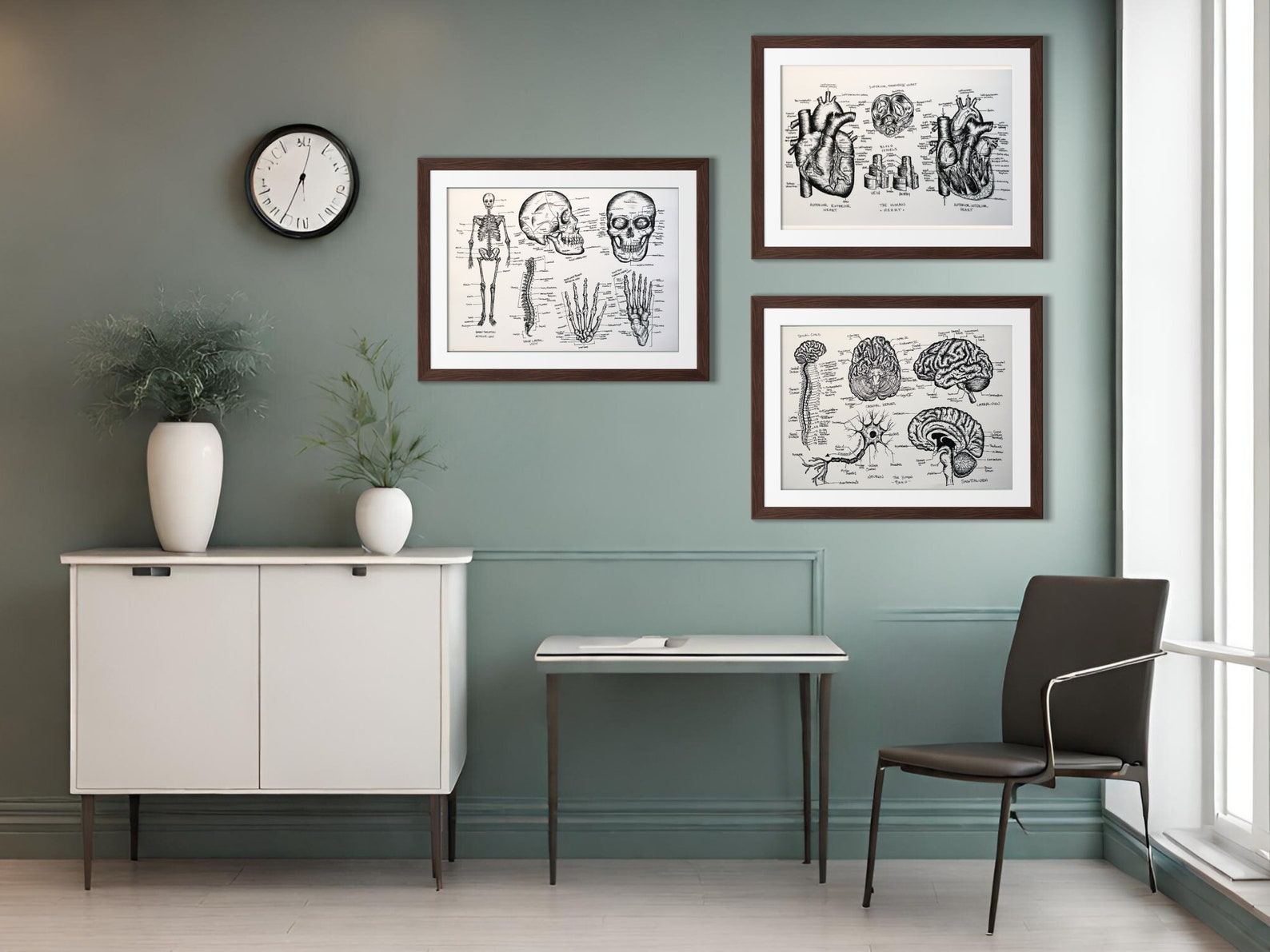 Anatomical Heart Poster | Cardiology Nurse Gift | for Cardiologist Gift ...