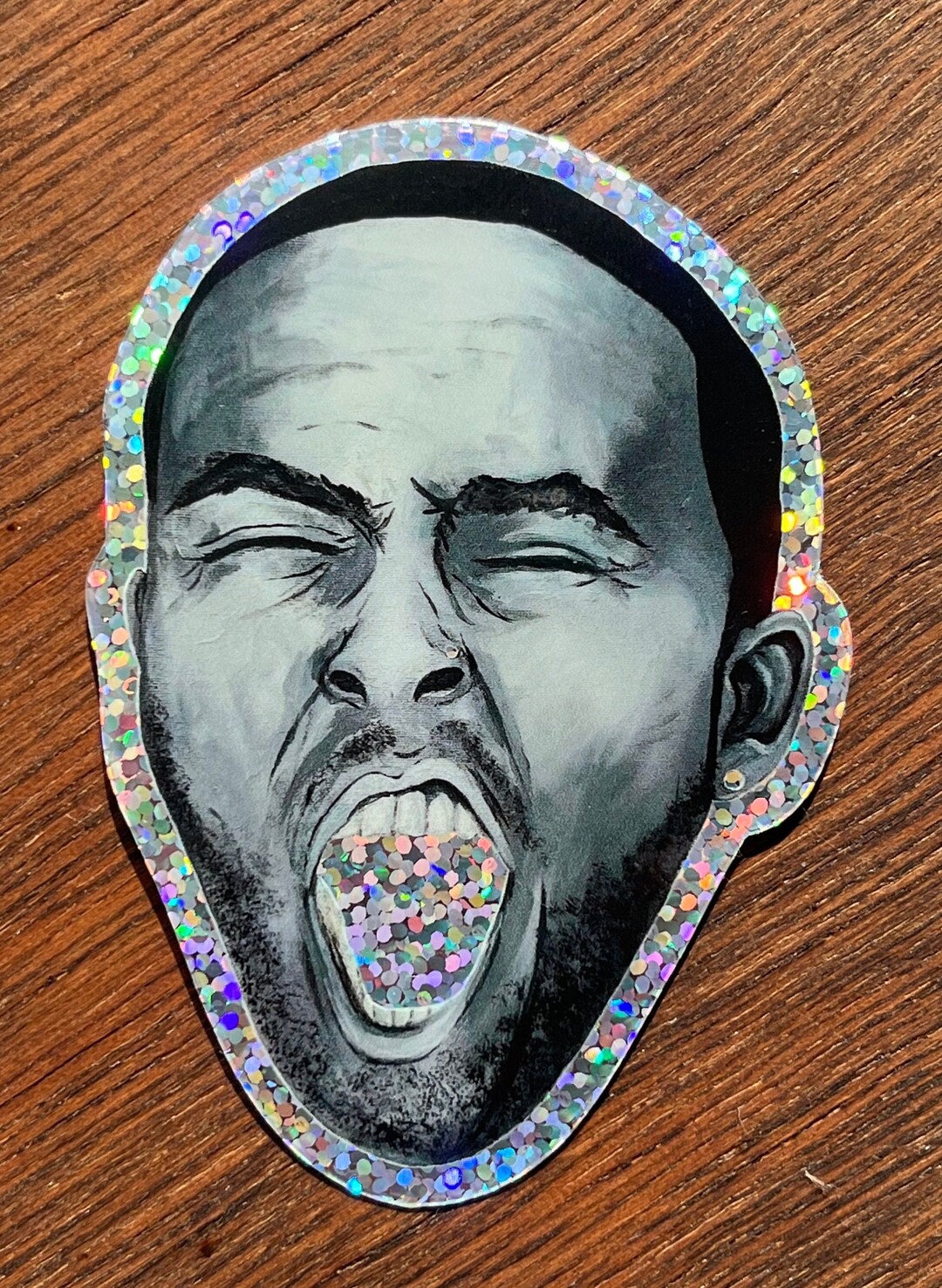 Mac Miller Laptop Sticker, Glitter Sticker, Waterproof, Go:od AM ...