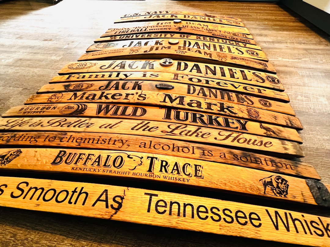 Barrel Stave | Personalized Bourbon Barrel Stave | Custom Barrel Stave ...