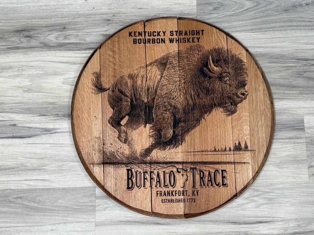 Buffalo Trace Bourbon Barrel Head | Buffalo Bourbon Barrel Head ...