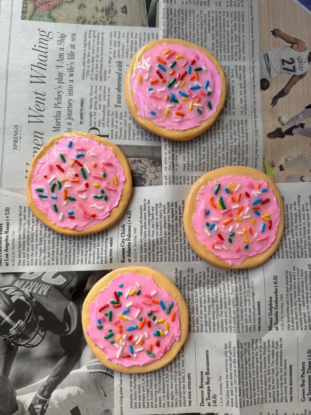 Sugar Cookie Coaster Set (set of 4) - Etsy