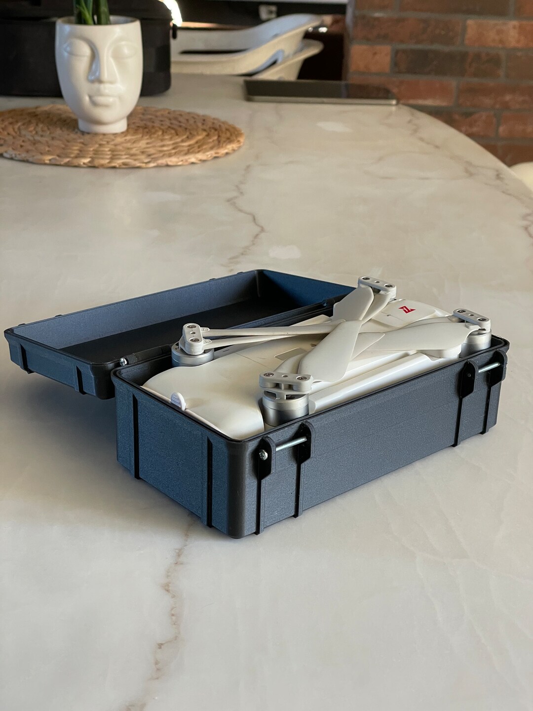 Customized 3D Printed Carbon Fiber PLA Drone Cover - Etsy