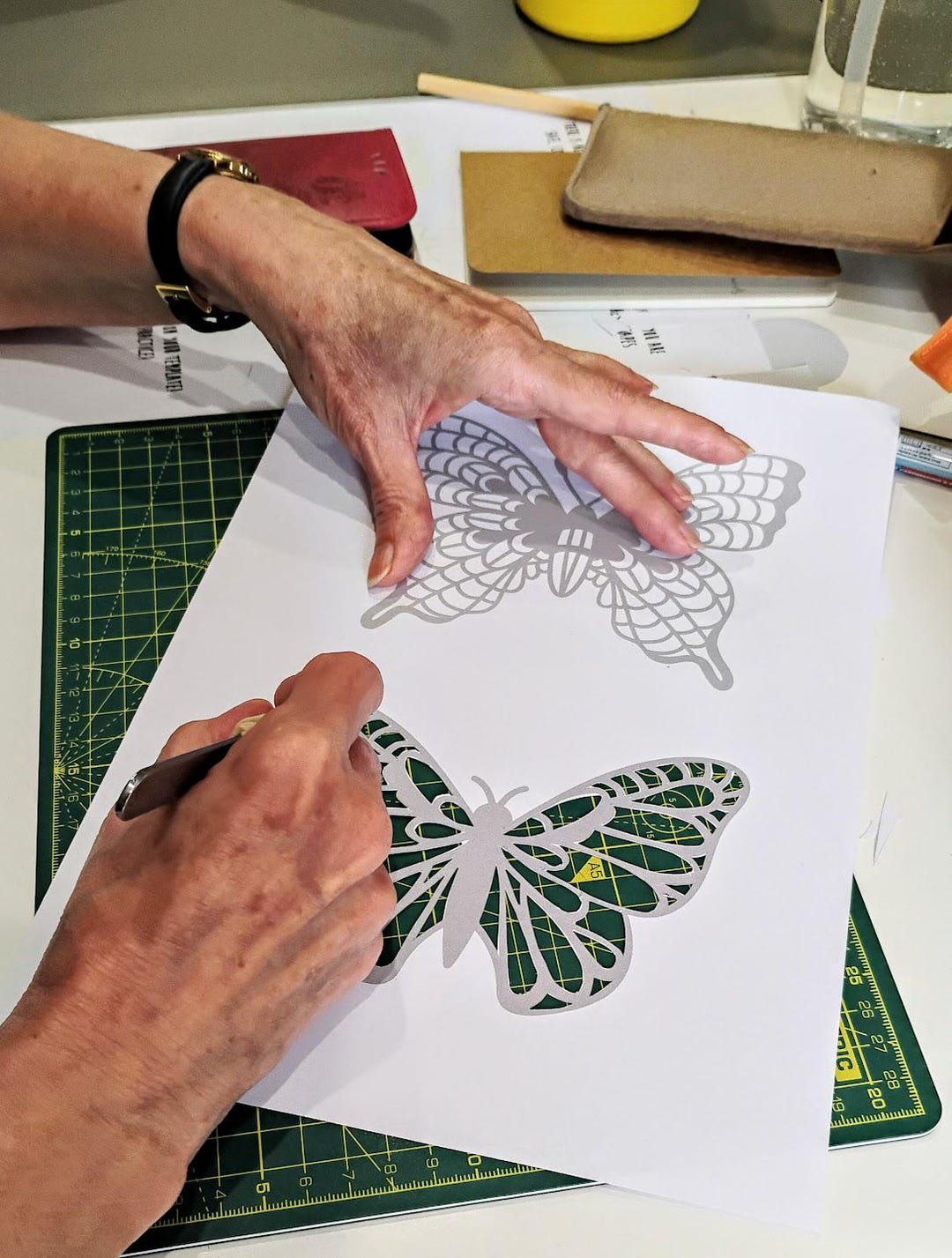 Butterfly Paper Cutting Templates – DIY Card Making, Stencils (PDF ...
