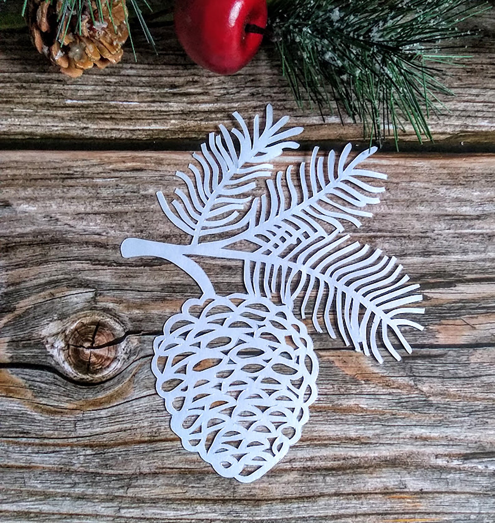 Printable Christmas Themed Paper Cutting Templates, Instructions ...