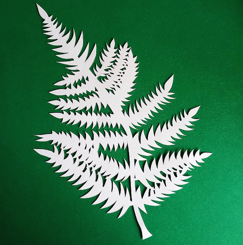 Printable Leaf Themed Paper Cutting Templates, Instructions, Practice ...