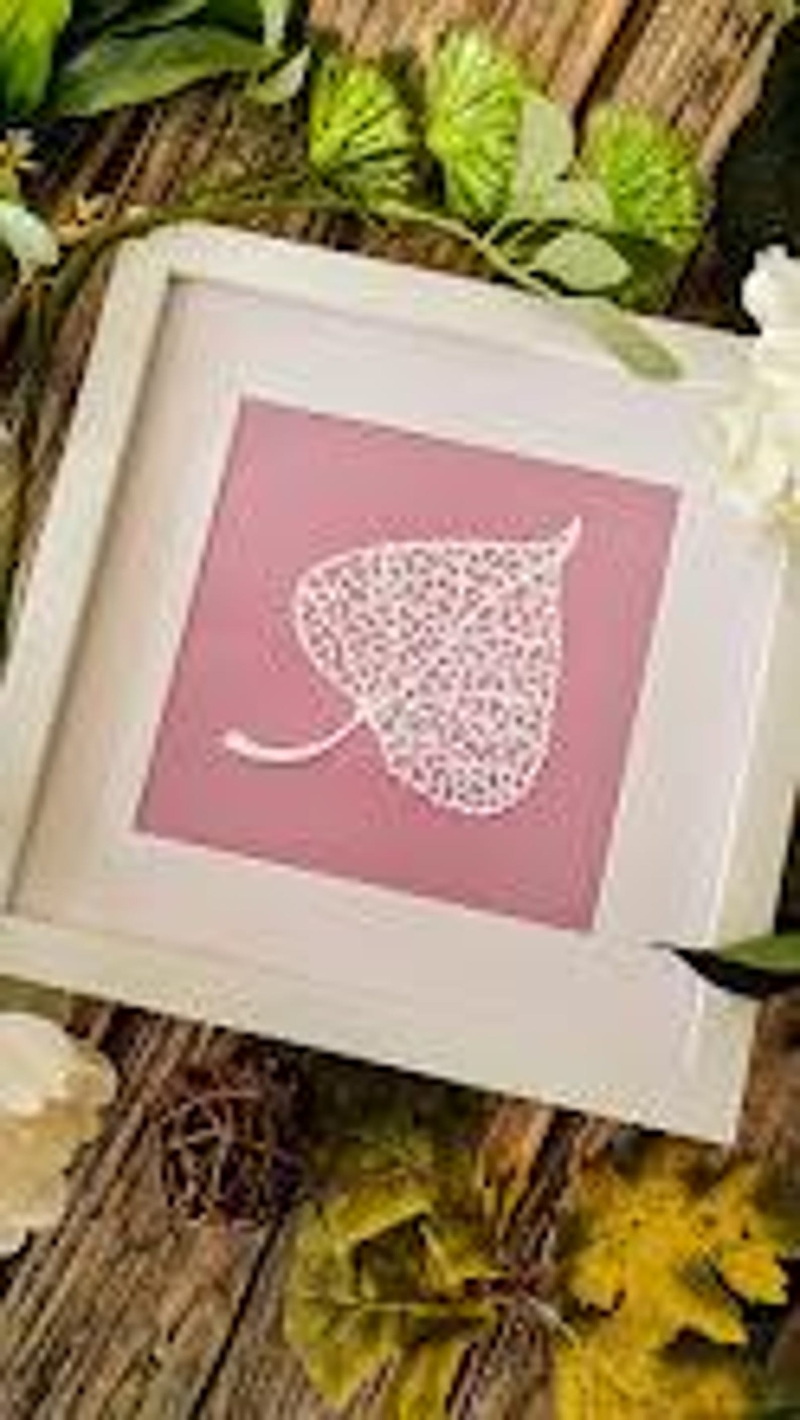 Printable Leaf Paper Cutting Templates, Botanical Craft (digital ...