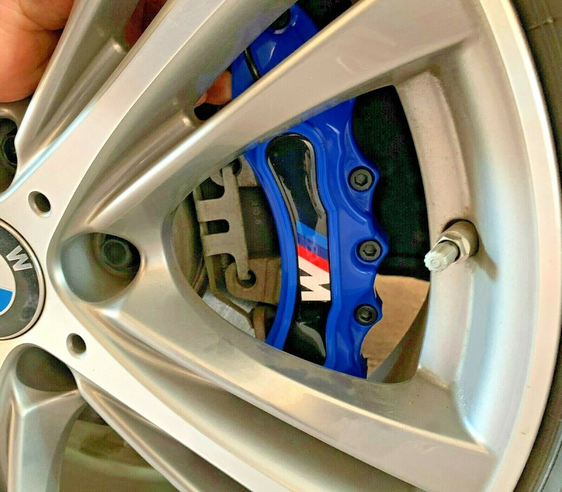 4x Brake Calliper Covers for M POWER E46 E39 E90 E60 F10 X1 X2 X3 X5 X6 ...