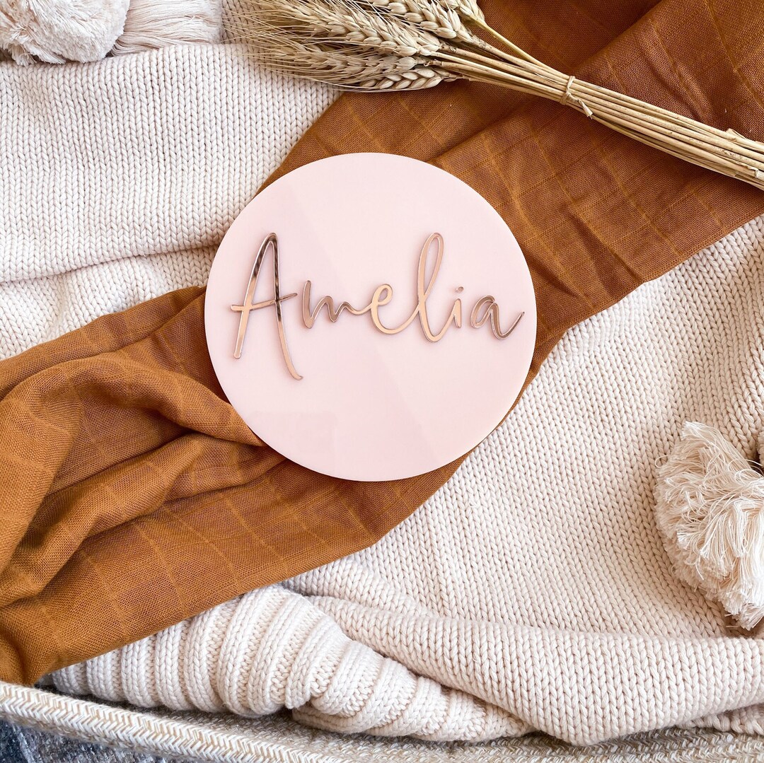 Birth Announcement Plaque Baby Arrival Plaque Name Plaque New Baby Gift ...