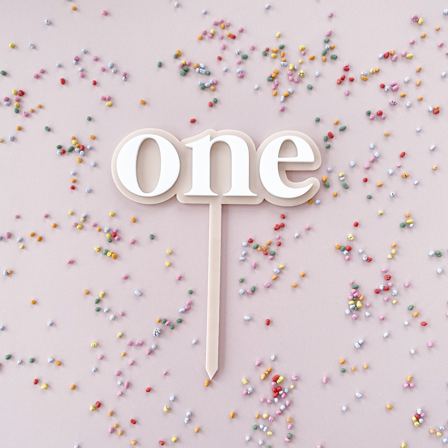 Age Cake Topper One Cake Topper 3D Cake Topper Birthday - Etsy Australia