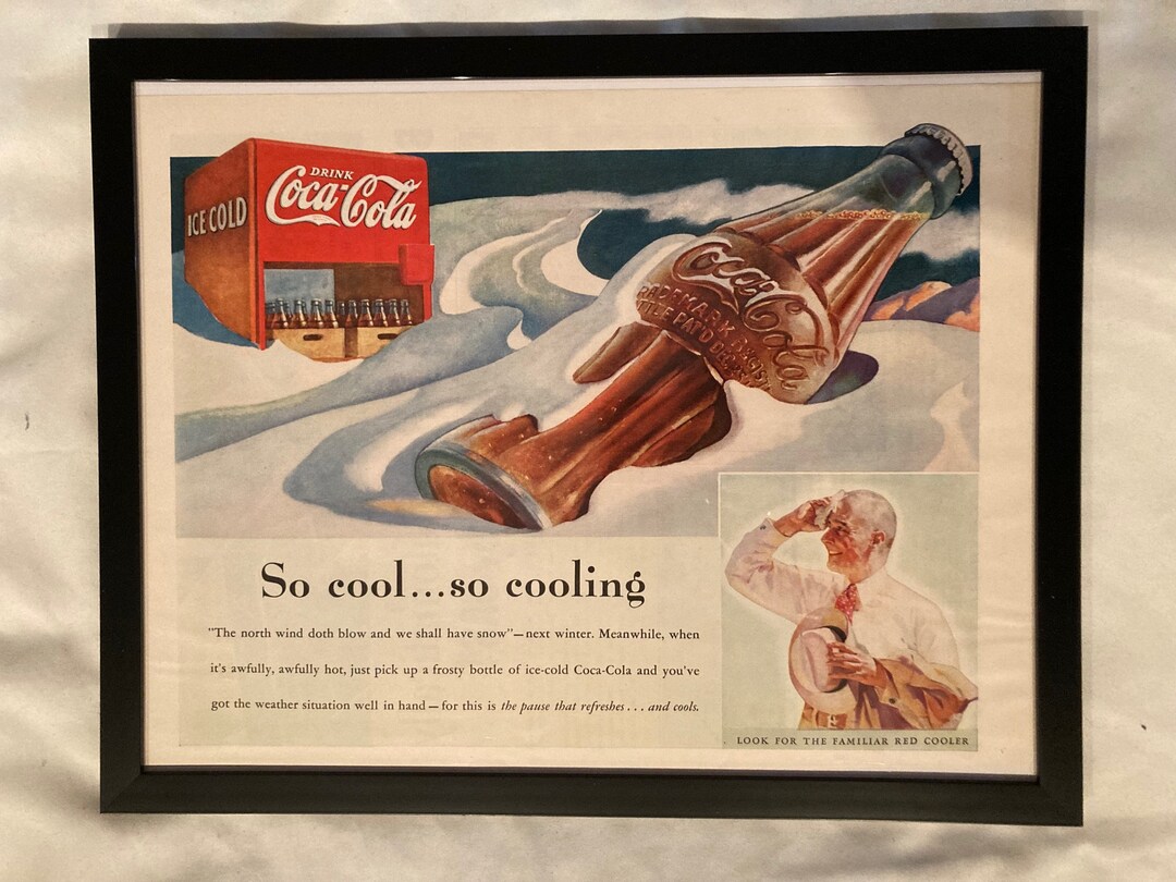 Vintage Coca Cola Ad - Etsy