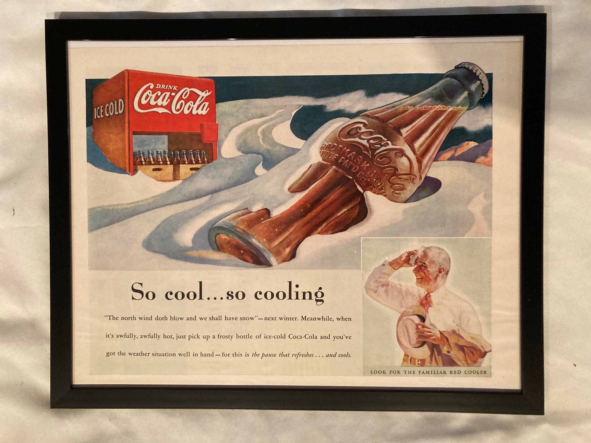 Vintage Coca Cola Ad - Etsy