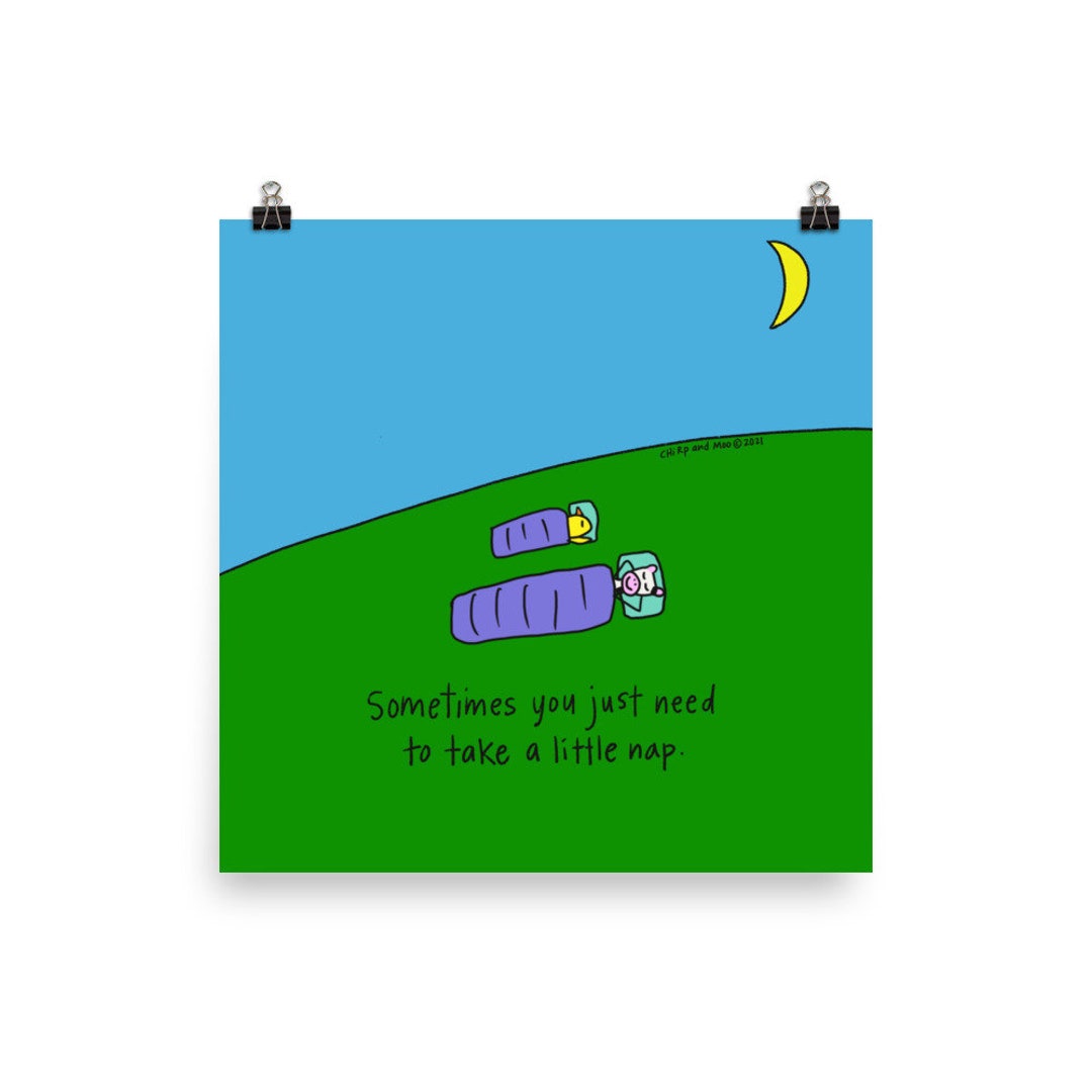 Sometimes You Just Need to Take a Little Nap - Etsy