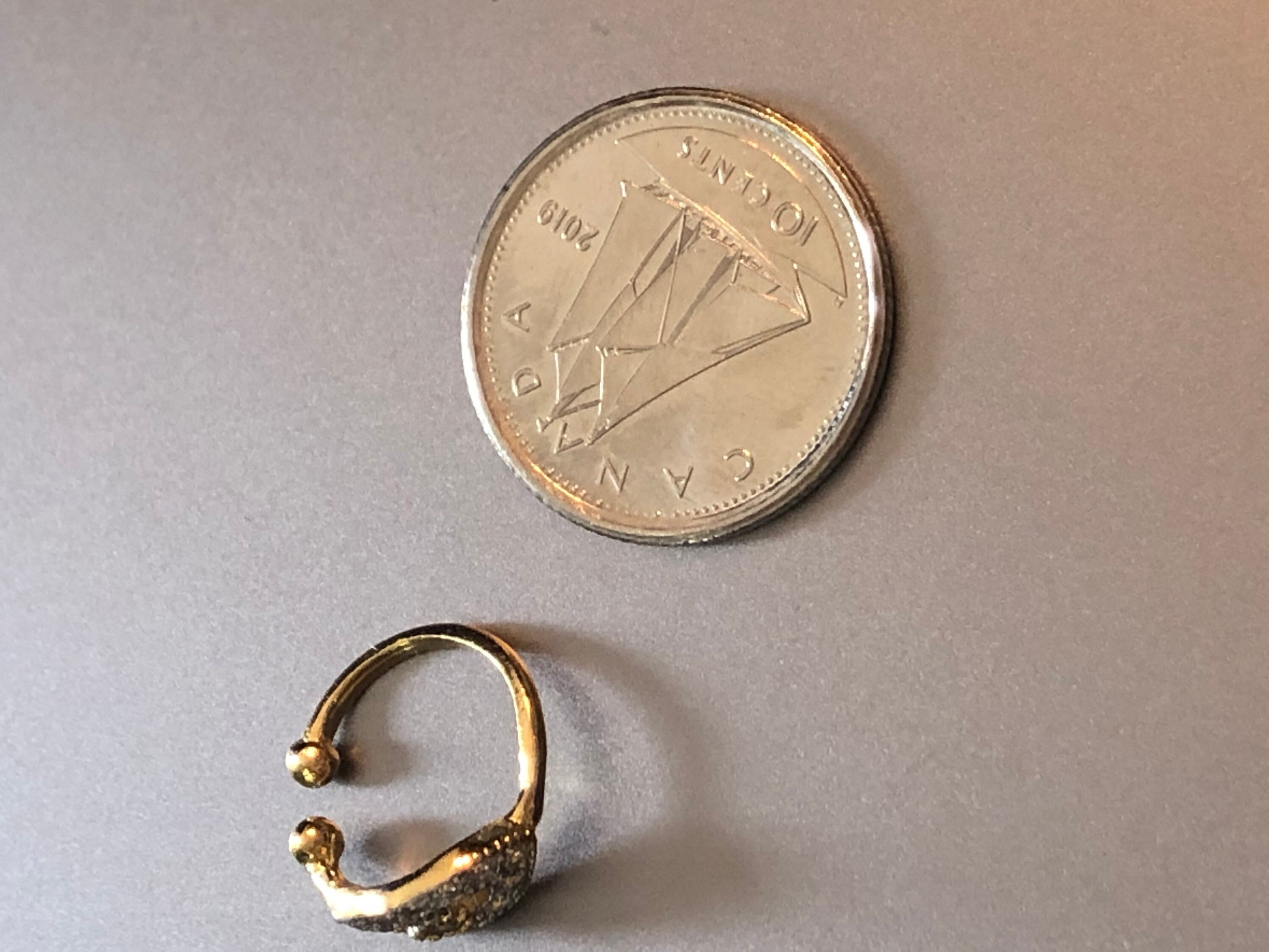 Nose Ring Pierceless Evil Eye Evil Eye Nose Ring Pinch Nose - Etsy