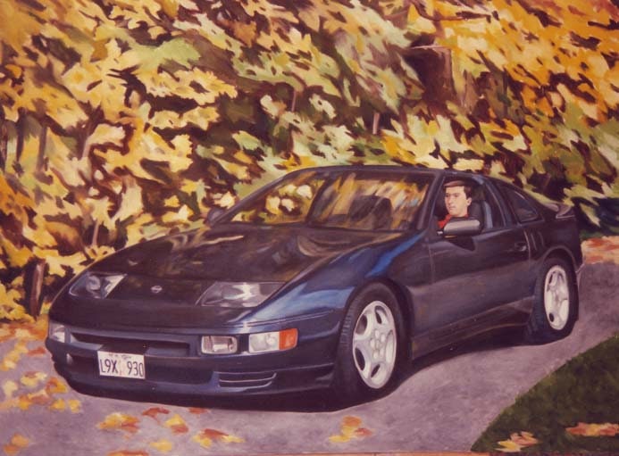 Custom Car Portrait Painting the Perfect Gift - Etsy