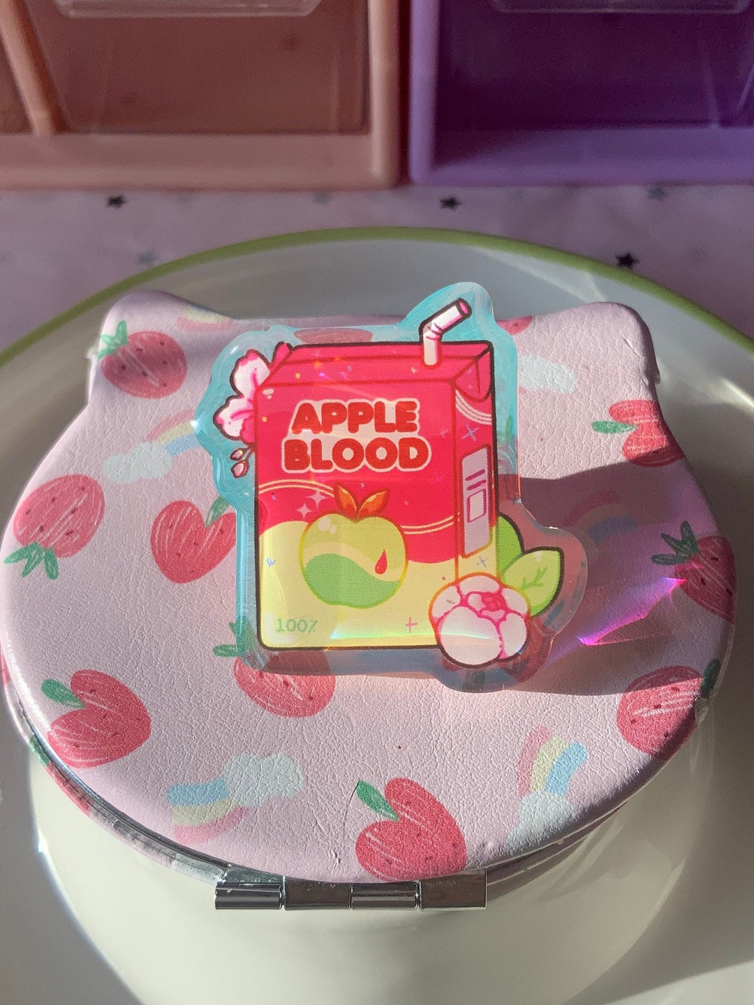 The Owl House Apple Blood Pin - Etsy
