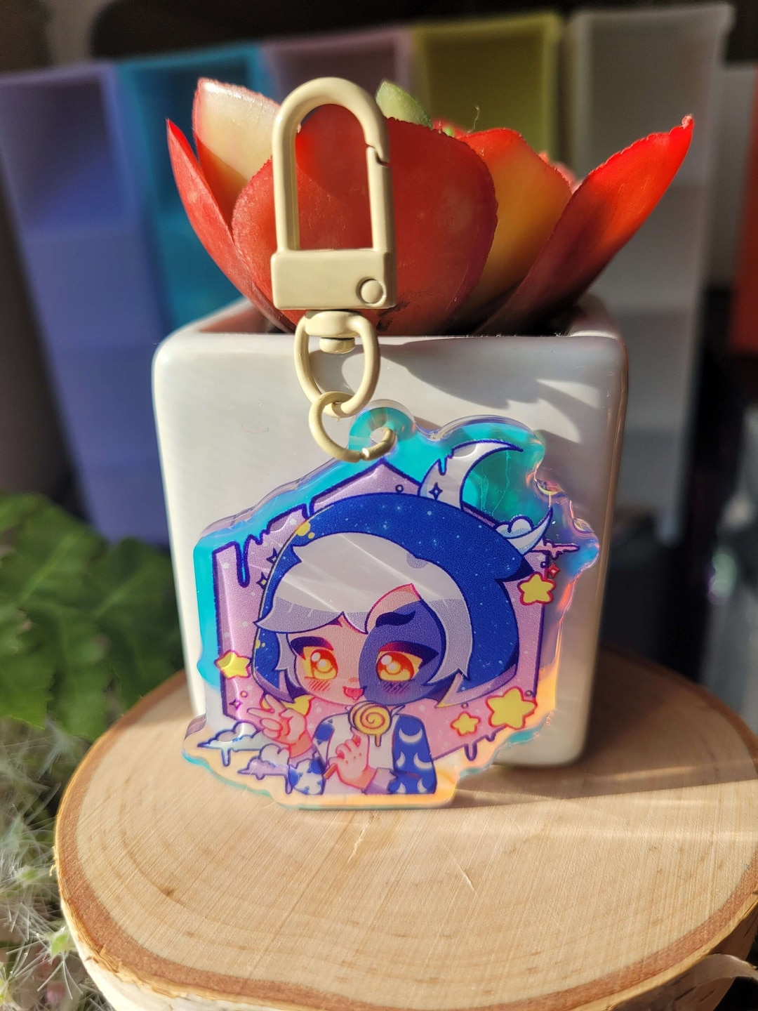 The Owl House Collector Keychain Rainbow - Etsy