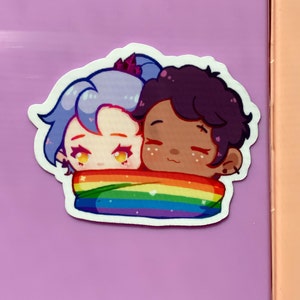 The Owl House Lumity Pride Sticker - Etsy