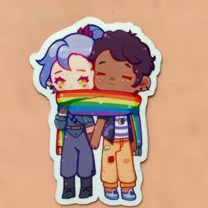 The Owl House Lumity Pride Sticker - Etsy