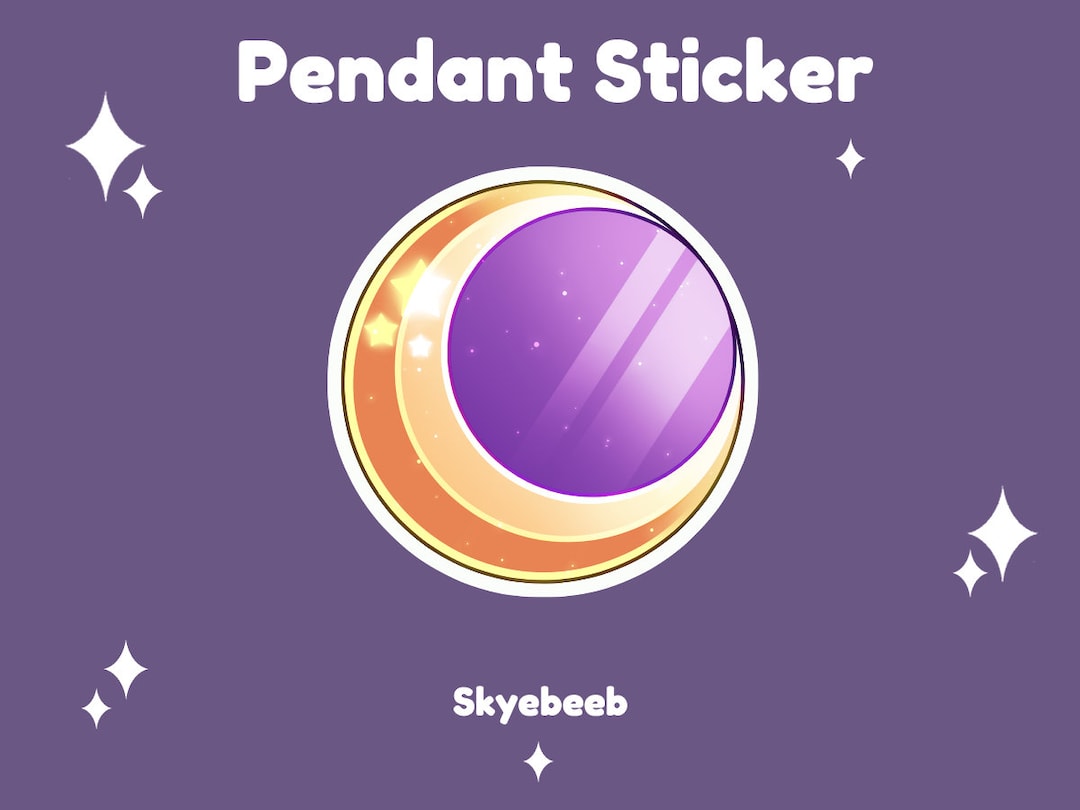 The Owl House Amity Blight Pendant Vinyl Sticker - Etsy