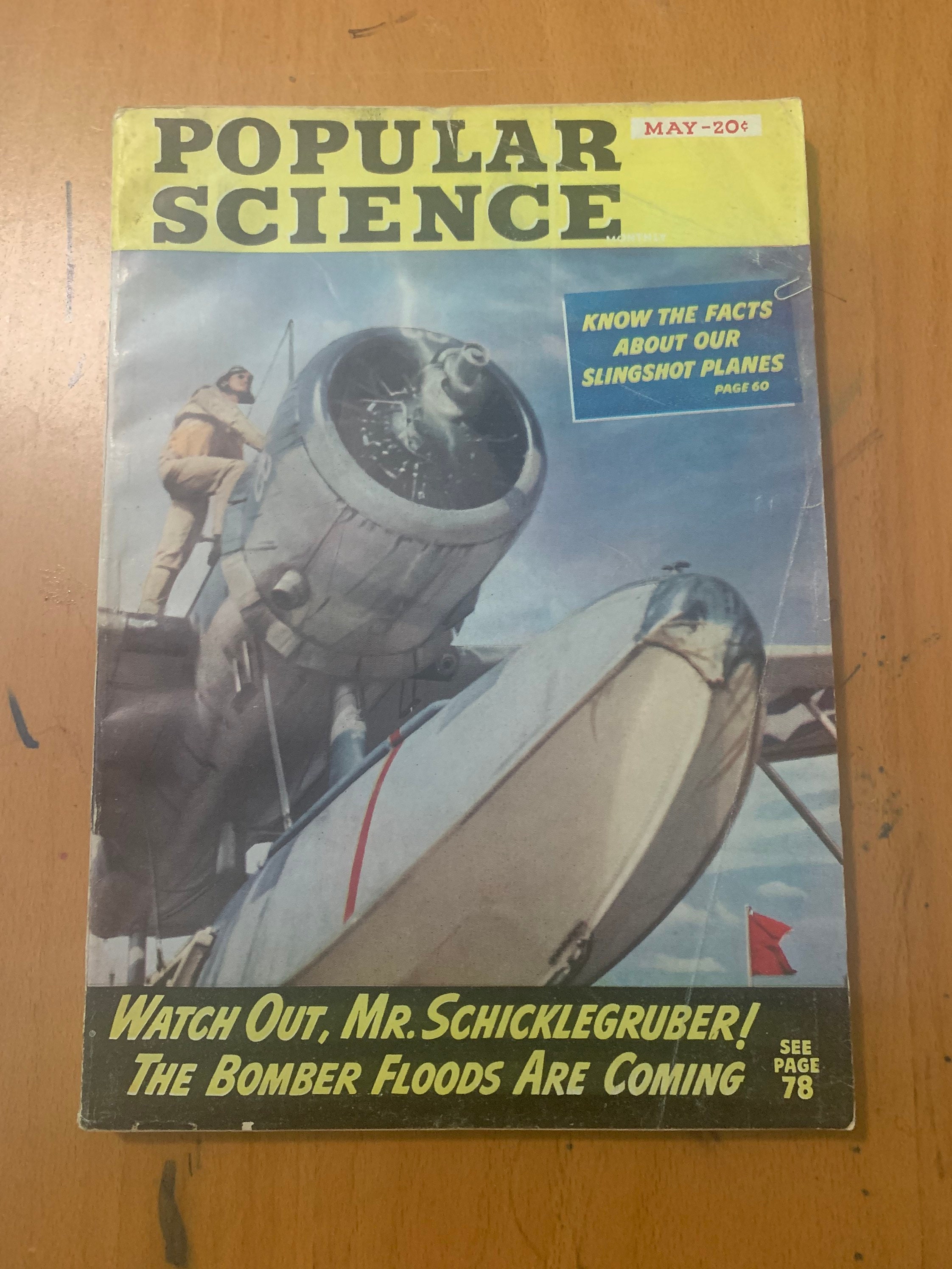 Vintage Popular Science Magazine