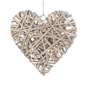 Wicker Heart - Etsy UK