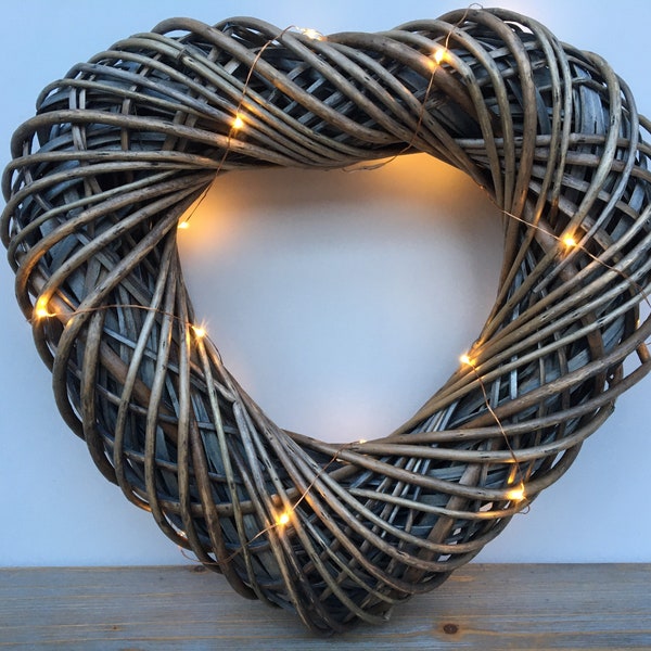 Wicker Heart - Etsy UK