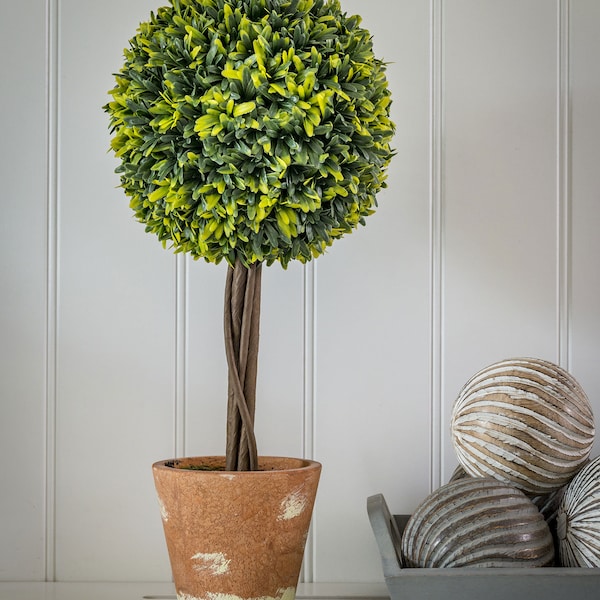 Artificial Topiary Tree - Etsy