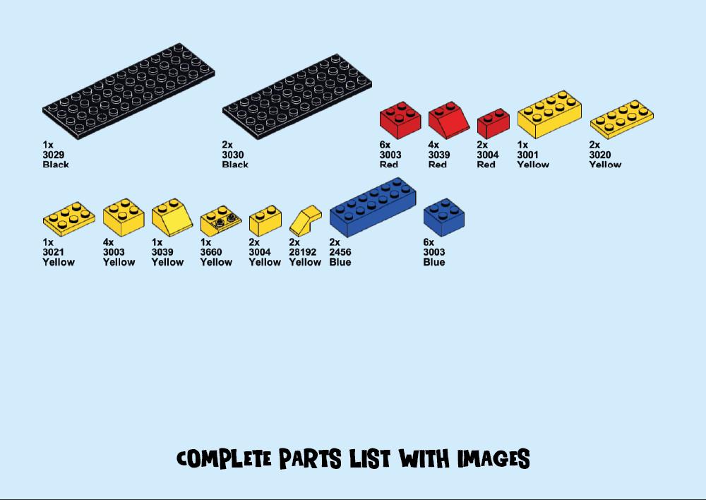Brick-built Letters Building Instructions - Build Together - Custom ...