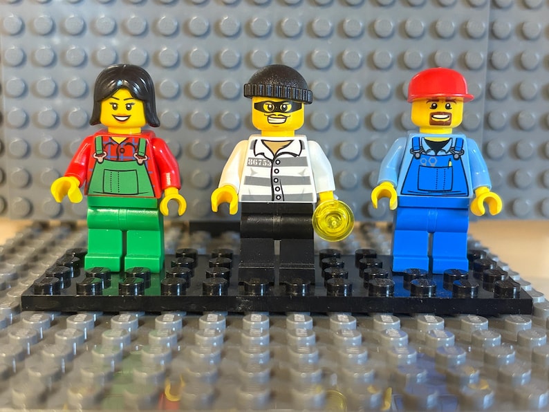 Set of 3 Random Lego Minifigures - Used Minifigures - STEM Toys ...
