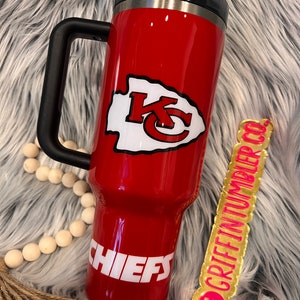 40oz KC Kansas City Chiefs Stanley Custom - Etsy
