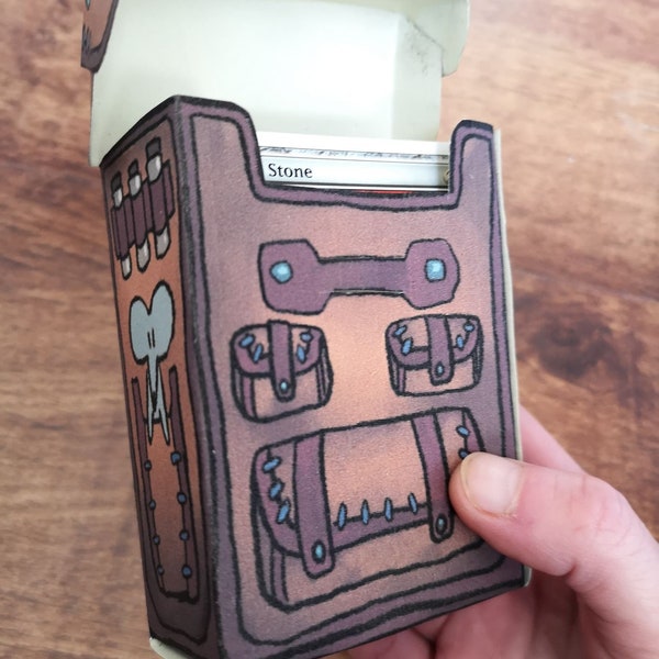 Mtg Deck Box Leather - Etsy